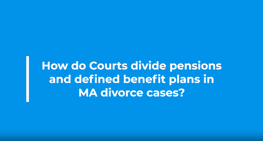 VIDEO: How Do Courts Divide Pensions | Lynch & Owens, P.C.